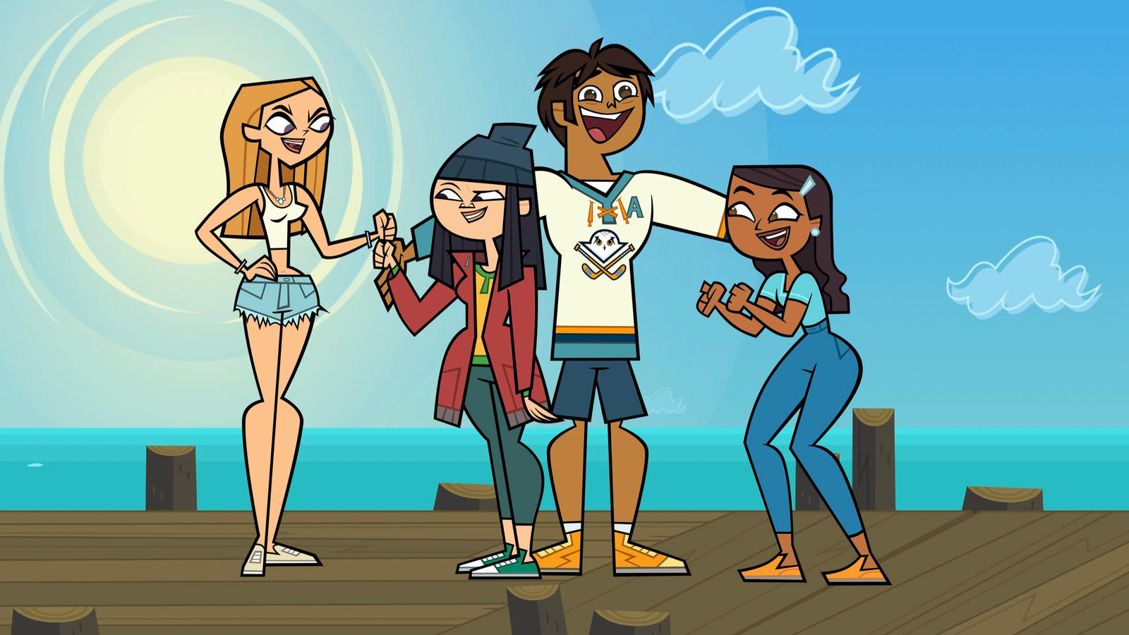 Julia Mk Raj Priya Poses From Total Drama By Dawnsbubble On Deviantart