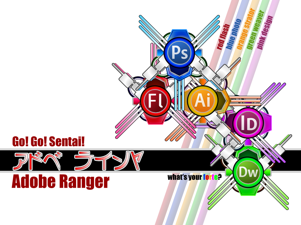 Go Go Sentai Adobe Ranger by Chuwariwap on DeviantArt