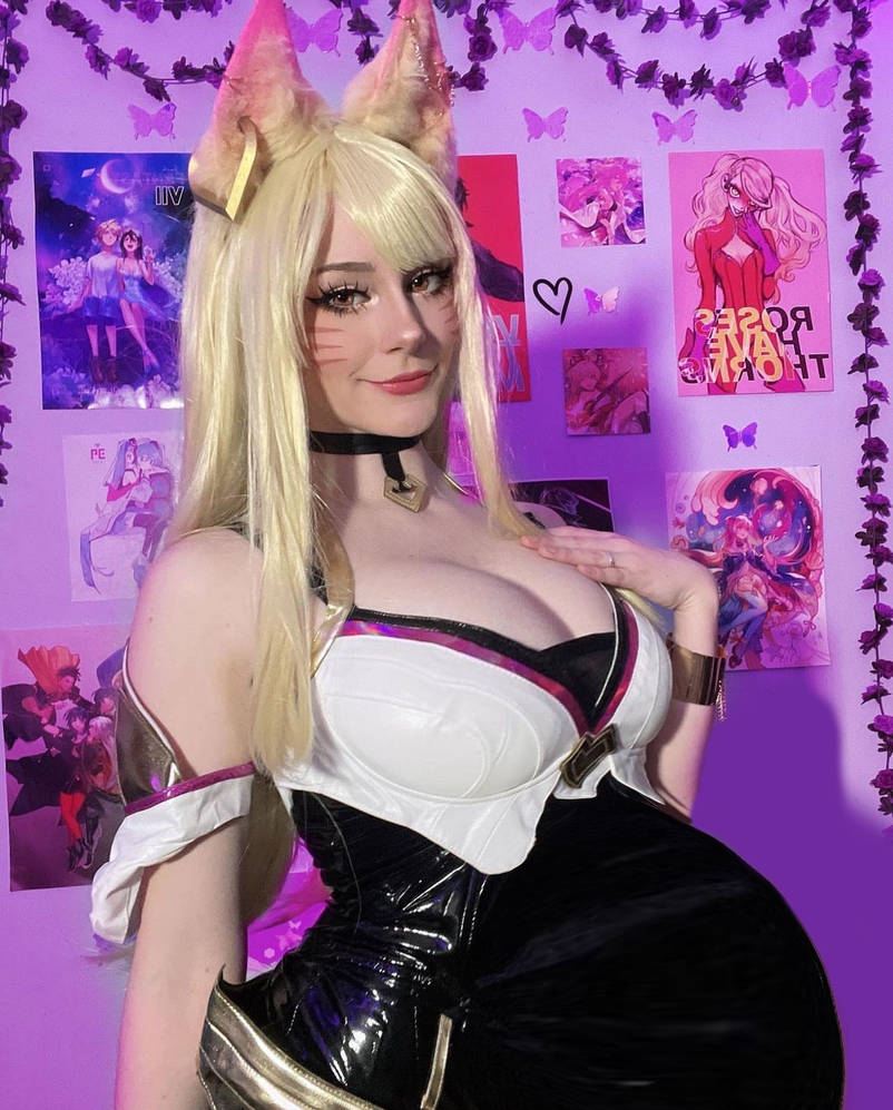 Kda Ahri Pregnant By Commpork On Deviantart