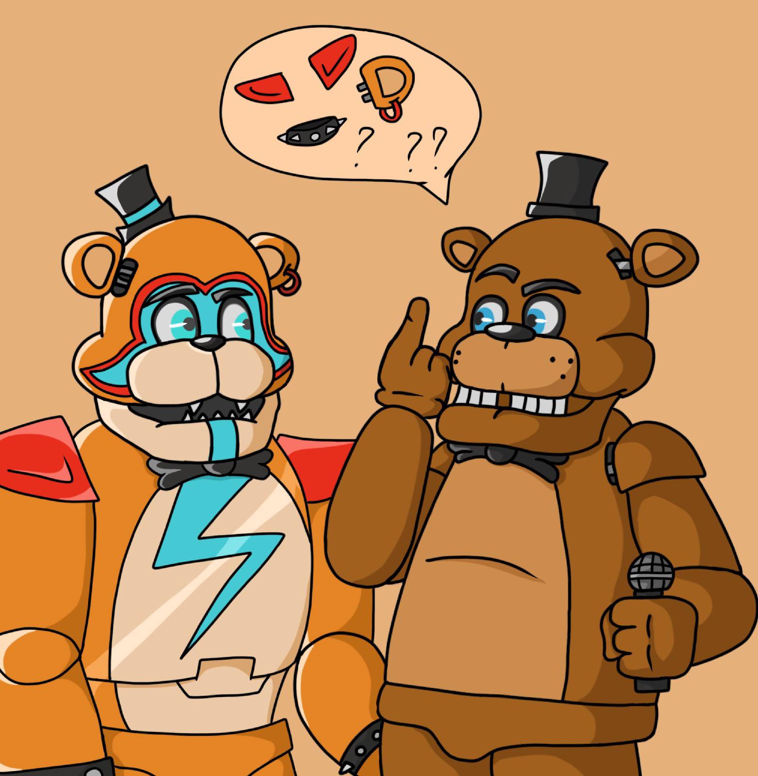 Freddy Fazbear Vs Glamrock Freddy By Puhahel On Deviantart