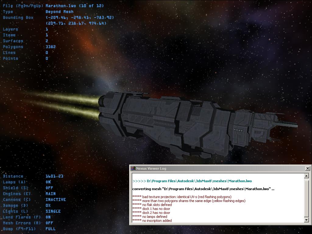 Marathon class Cruiser by chakotay02 on DeviantArt