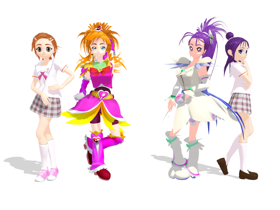Futari Wa Pretty Cure Splash Star By Weling2010 On Deviantart