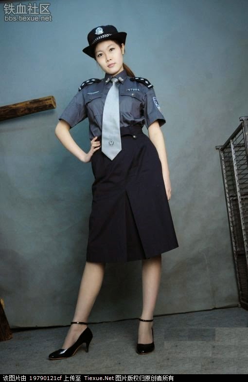 China Chinese Policewoman Uniforms Ko1 By 1ladycopfan On Deviantart