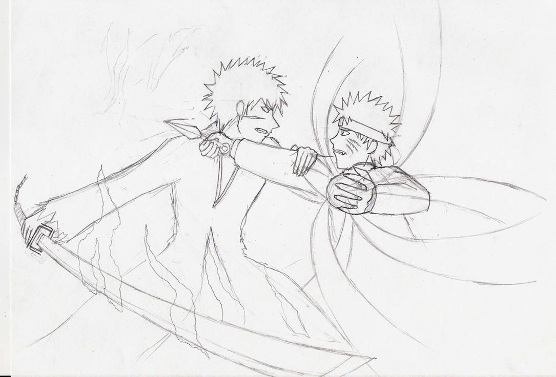 Naruto Vs. Ichigo WIP1 by Jables on DeviantArt