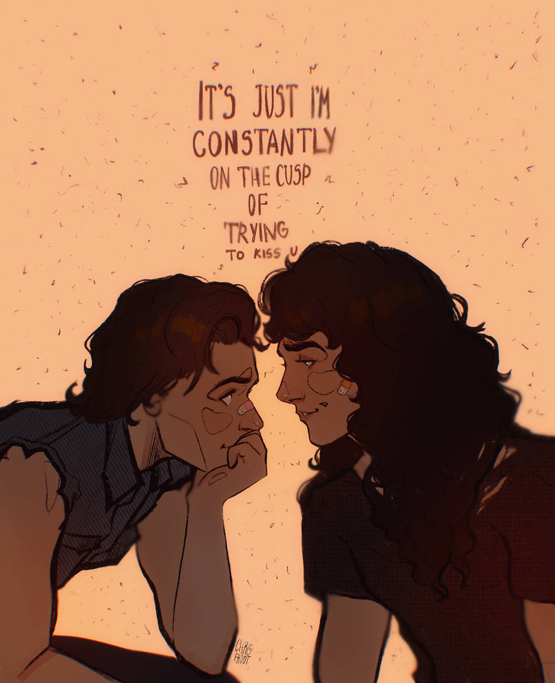 Steve X Eddie By Chrisfrootart On Deviantart