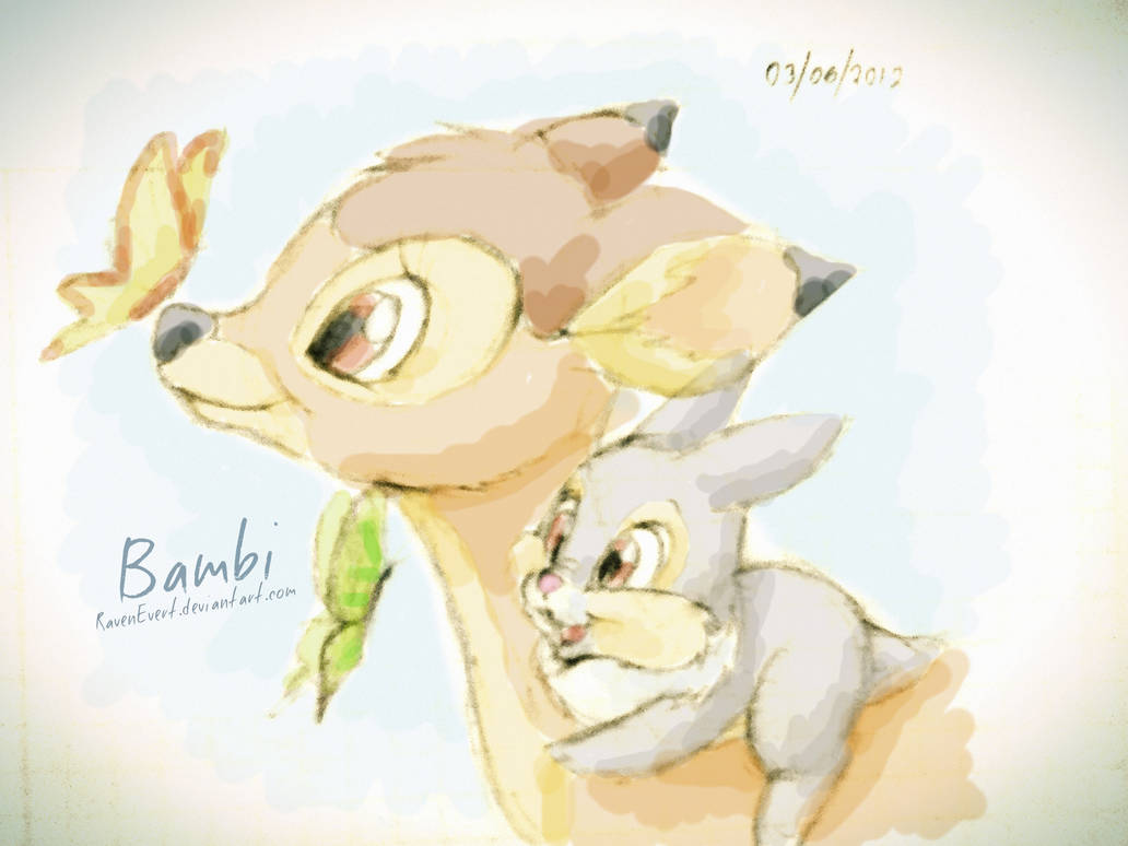 Bambi By Ravenevert On Deviantart