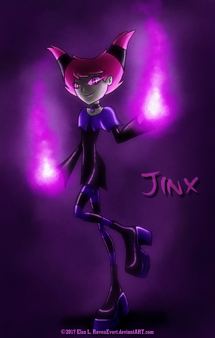 Teen Titans Jinx Deviantart