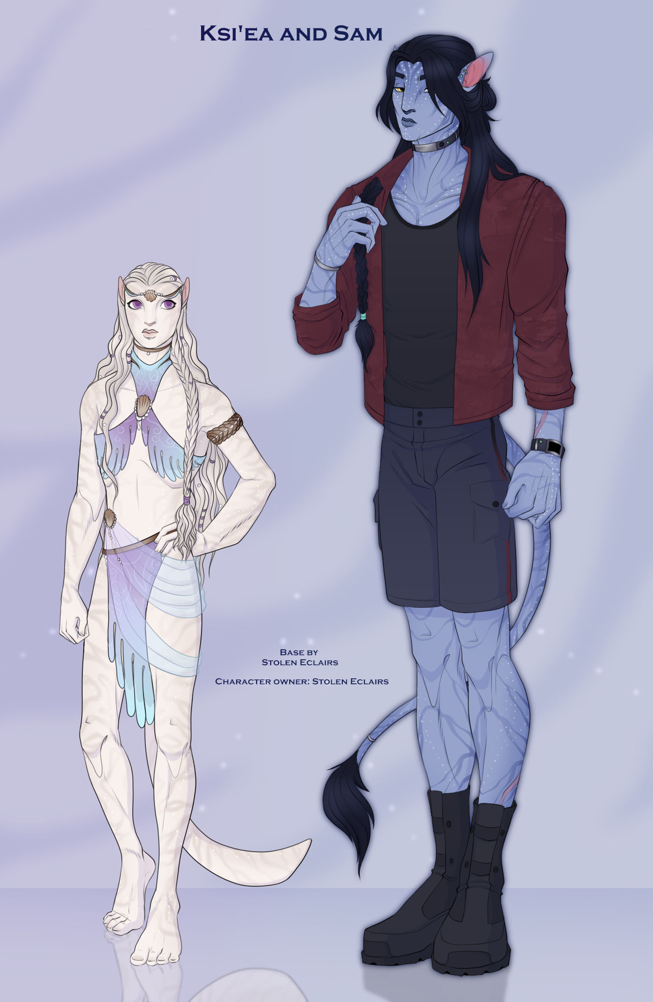 My Original Character Navi And Avatar By Stolen0eclairs On Deviantart