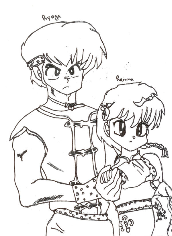 Ryoga and Ranma by TTGirlFan on DeviantArt