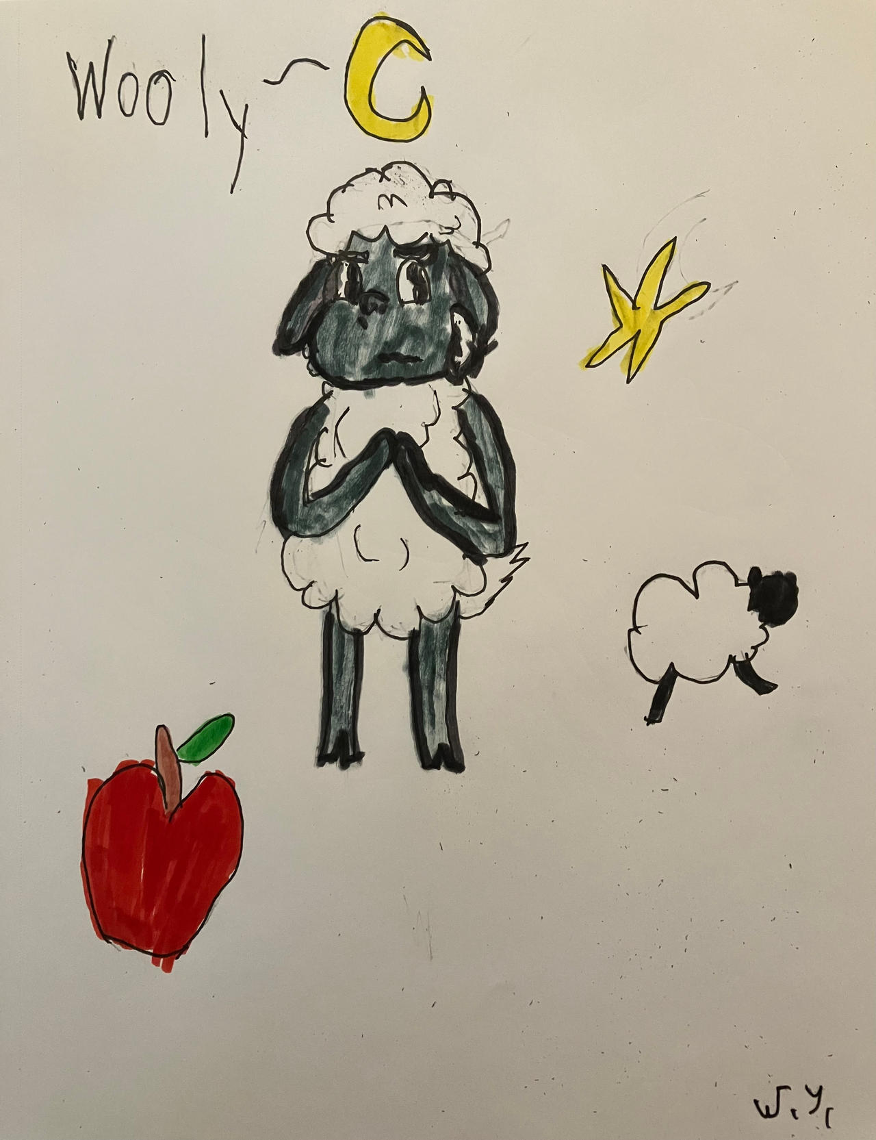 Wooly The Sheep By Spikeyspike15 On Deviantart