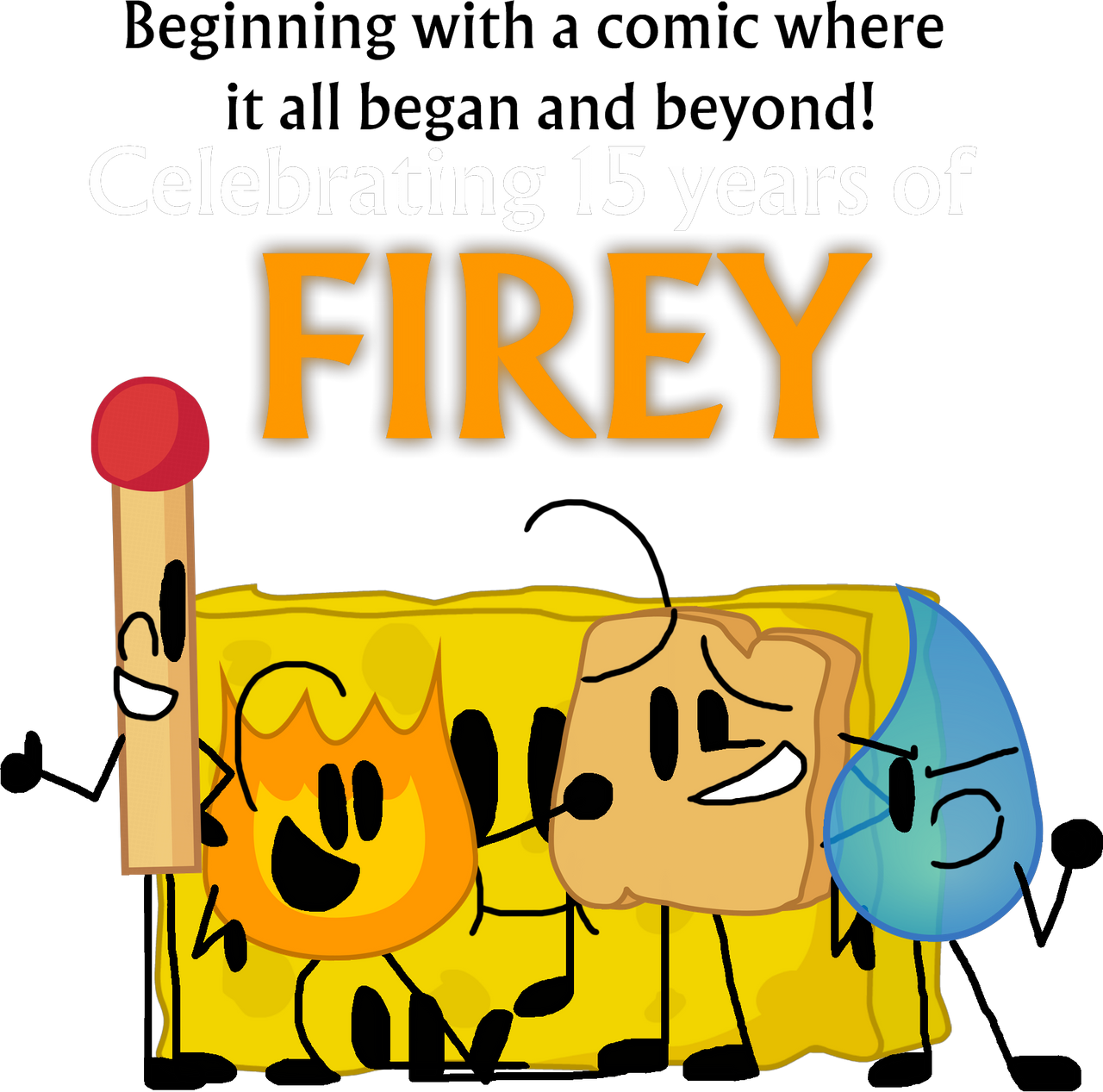 15 Years Of Firey Bfdi Fanart By Spikydangerousflower On Deviantart