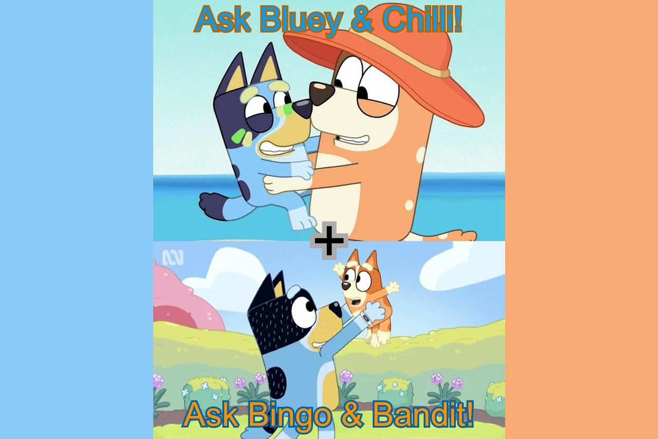 Bandit hugging with Bluey and Bingo by kojjikko on DeviantArt♉️ Conheça ... Bandit hugging with Bluey and Bingo by kojjikko on DeviantArt♉️ Conheça ...