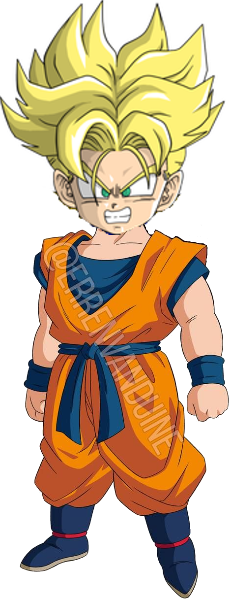 Super Saiyan Gohan Frieza Saga By Kahdin On Deviantart