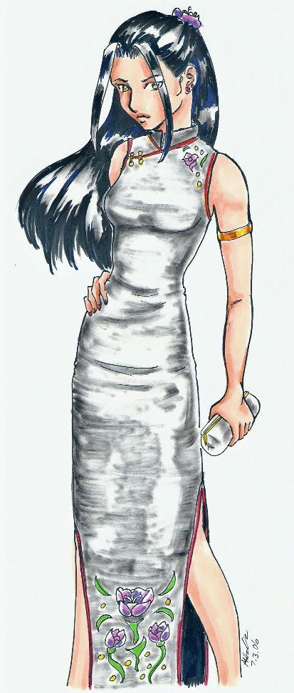 Selkis in a gown by sharem on DeviantArt