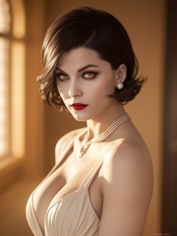 Alcina Dimitrescu Ai By 3dmiranda On Deviantart
