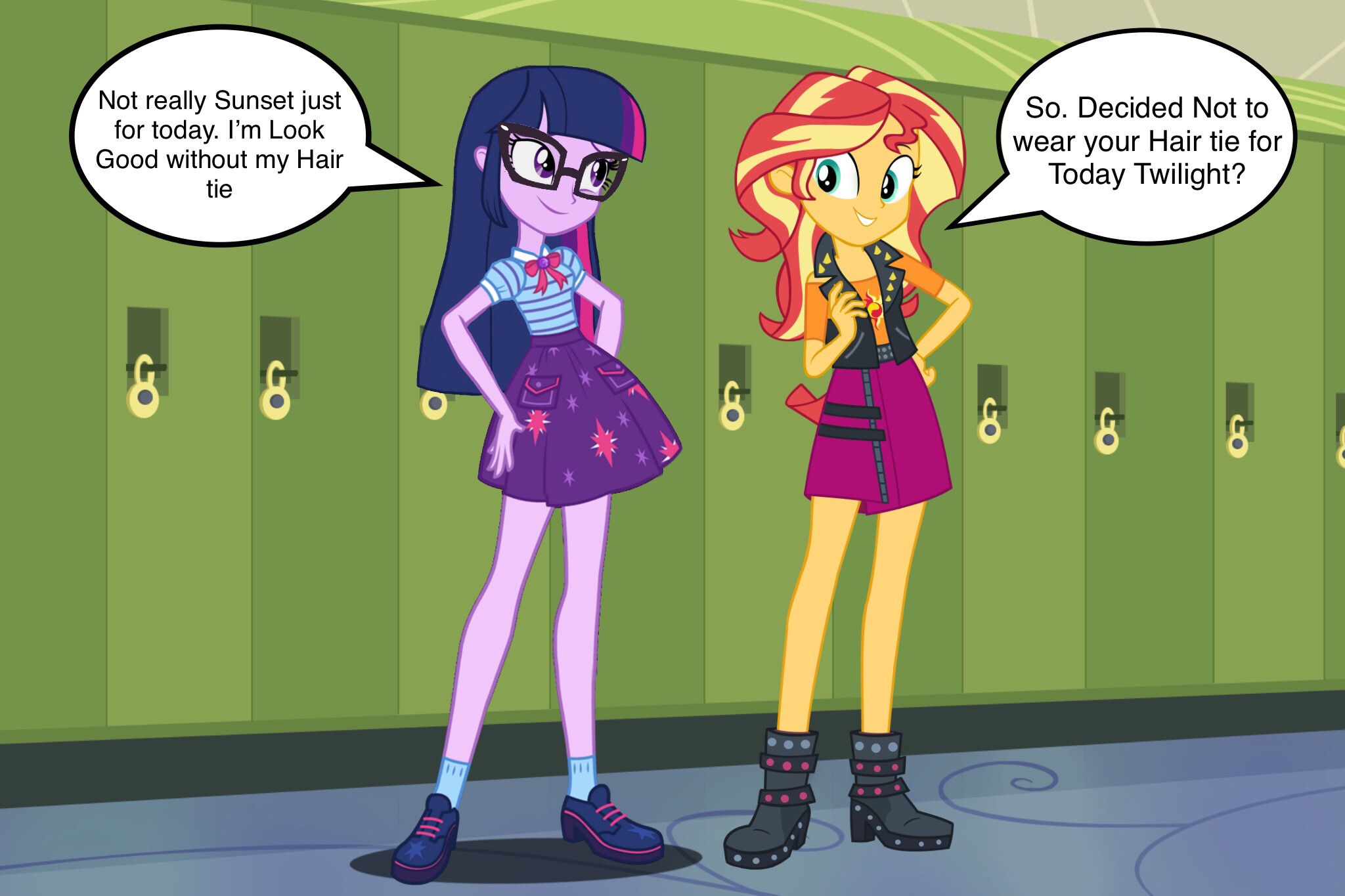 Twilight Sparkle With Her Hair Down By Leonsart933838 On Deviantart