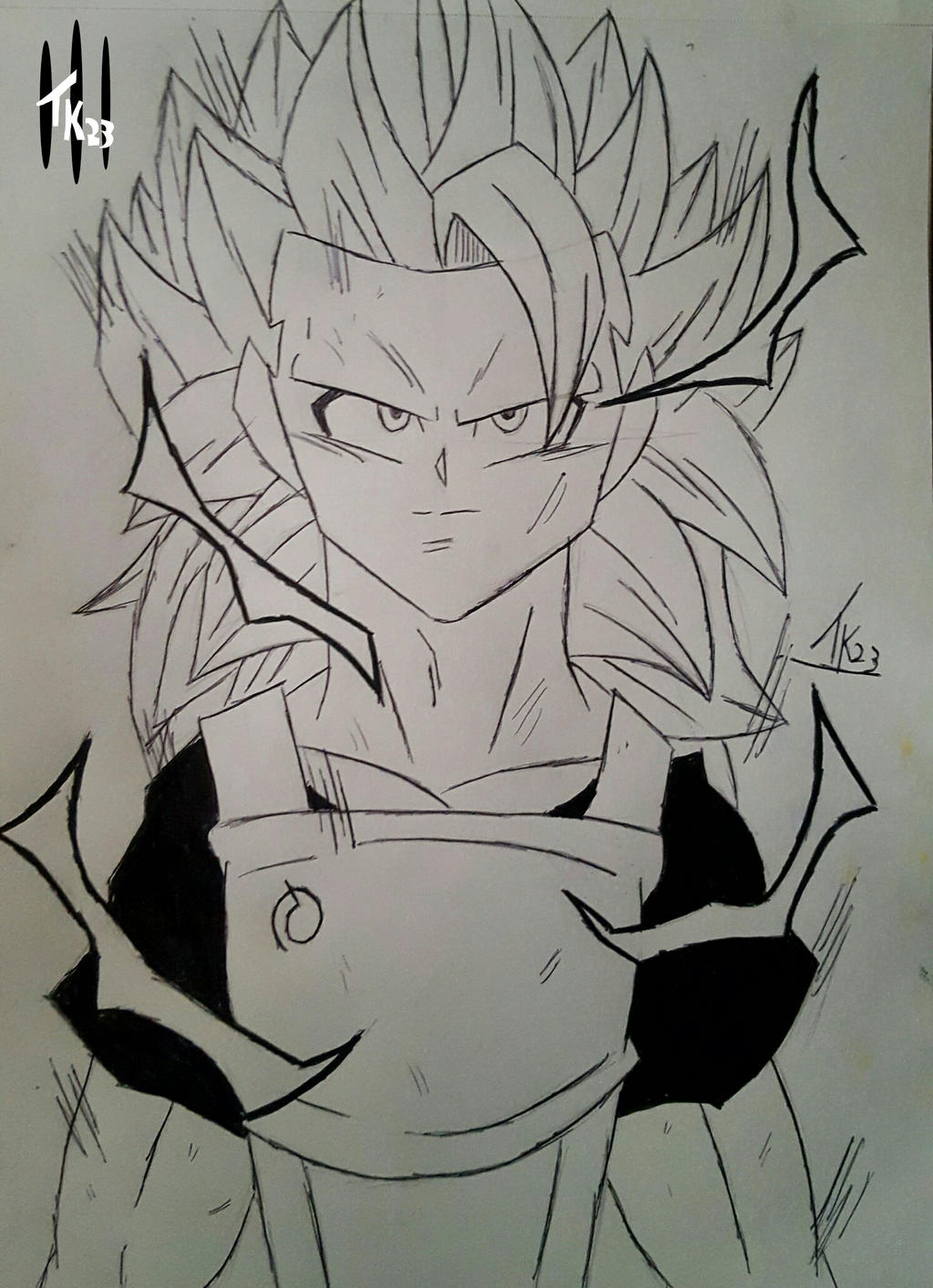 Dbs Ssj3 Cabba By Tekedafox23 On Deviantart