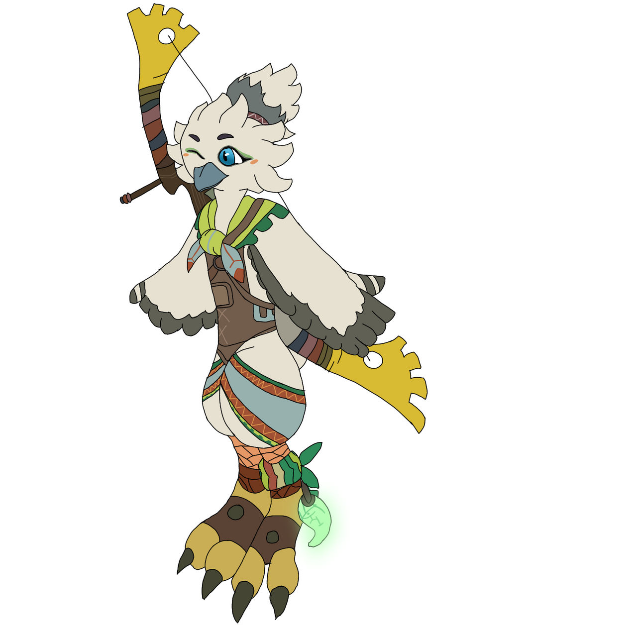 Botw Totk Tulin Fanart By K1tsunexd On Deviantart