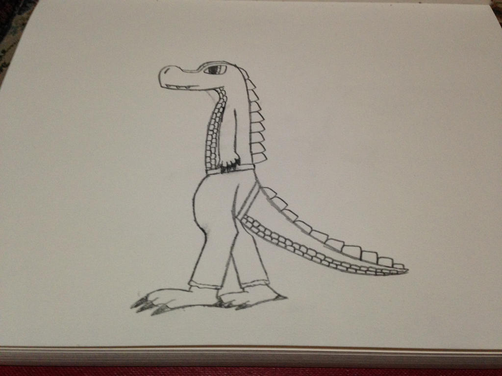 The Anthro Alligator By Firestarmoore On Deviantart