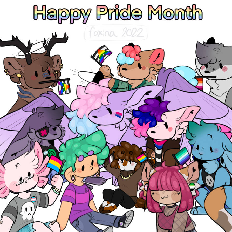 Oc Pride Month By Wolfhowler72 On Deviantart