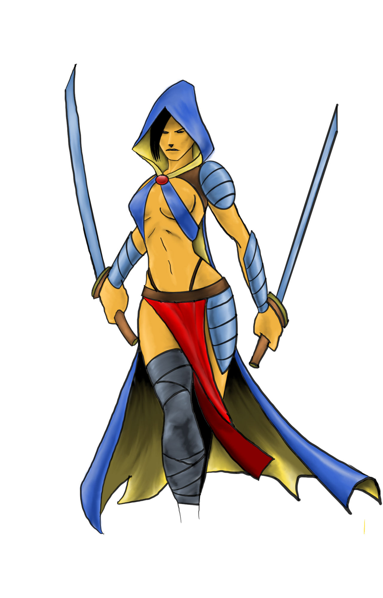 Female Assassin By Sting81 On Deviantart