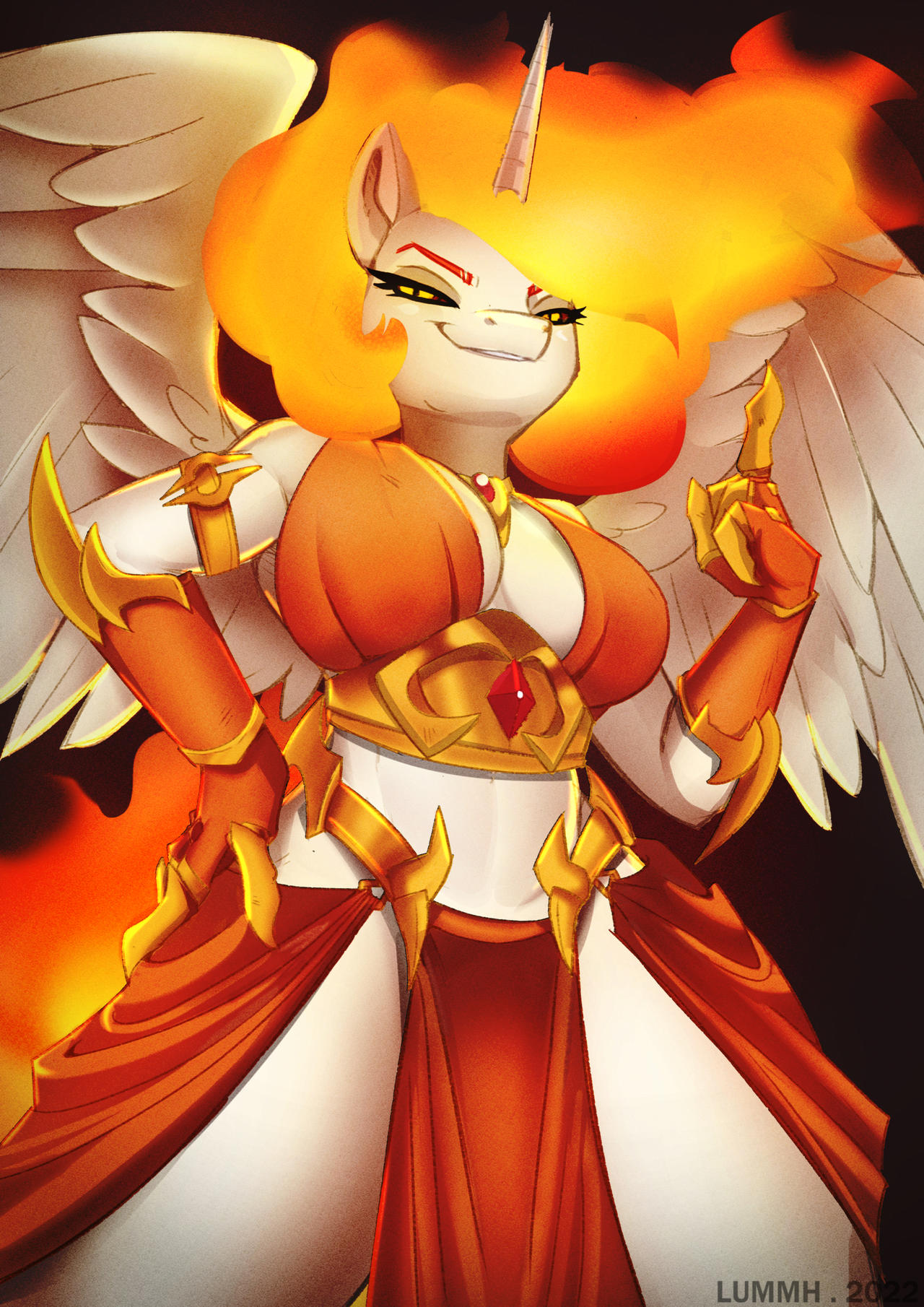Daybreaker Anthro By Lummh On Deviantart