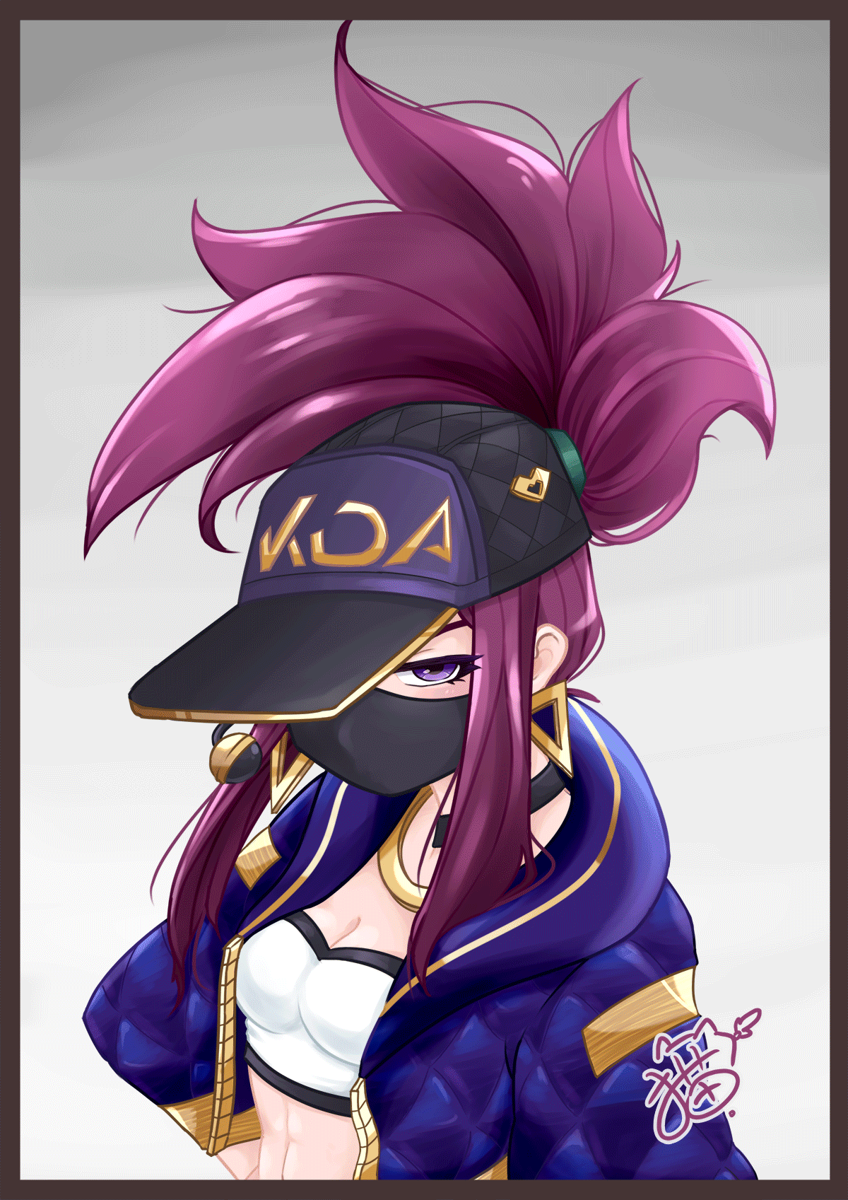 Kda Akali By Sirokamineko On Deviantart