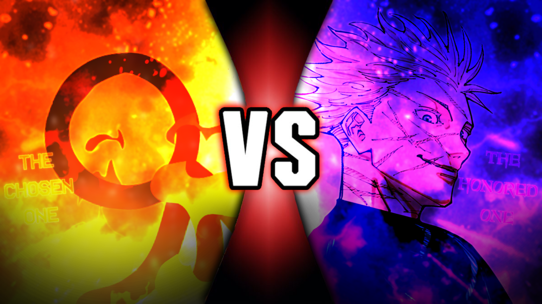 The Chosen One VS Satoru Gojo by HatsuTheGoat on DeviantArt The Chosen One VS Satoru Gojo by HatsuTheGoat on DeviantArt