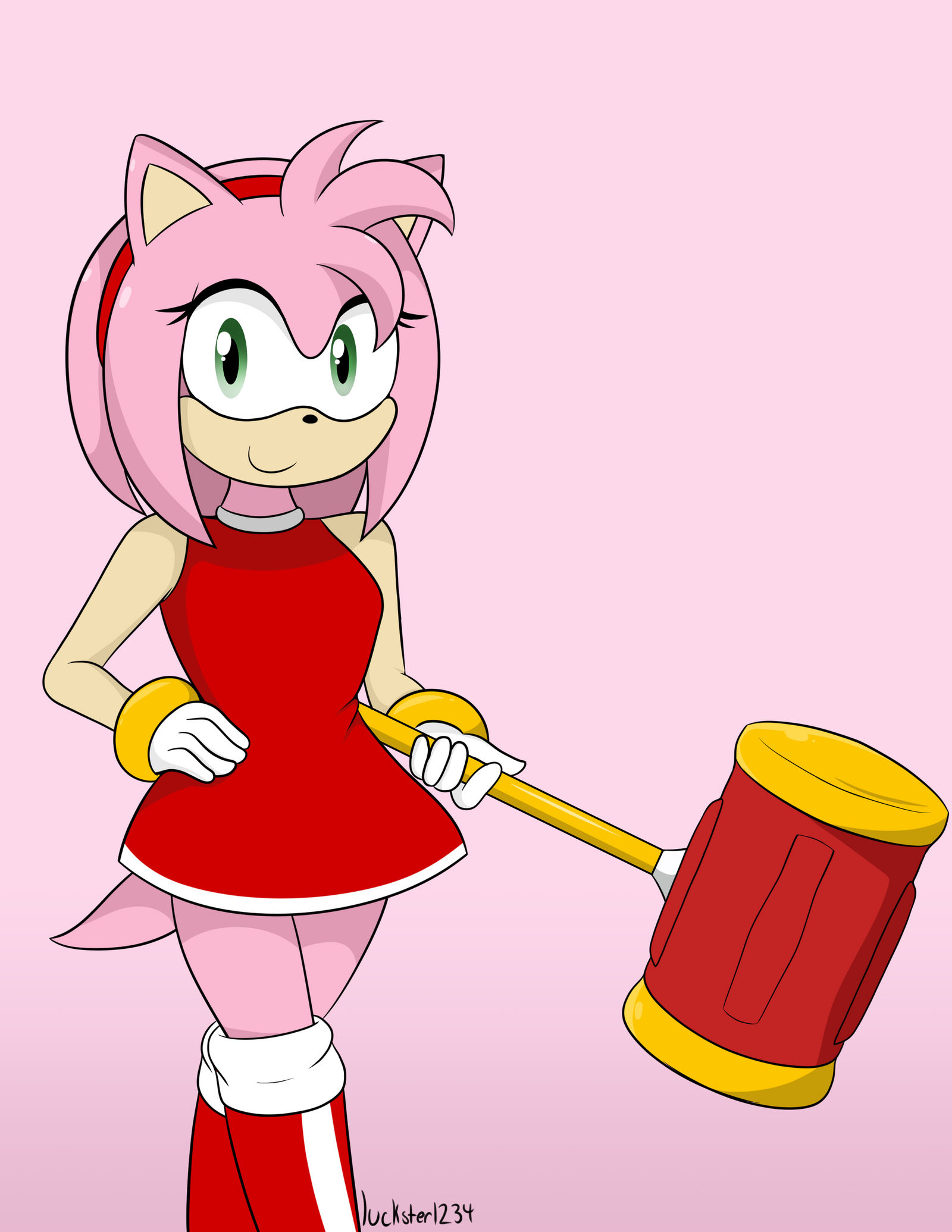 Amy Rose By Luckster1234 On Deviantart