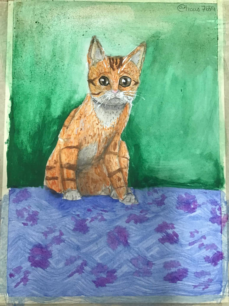 Finished Kitten By Iroas7659 On Deviantart