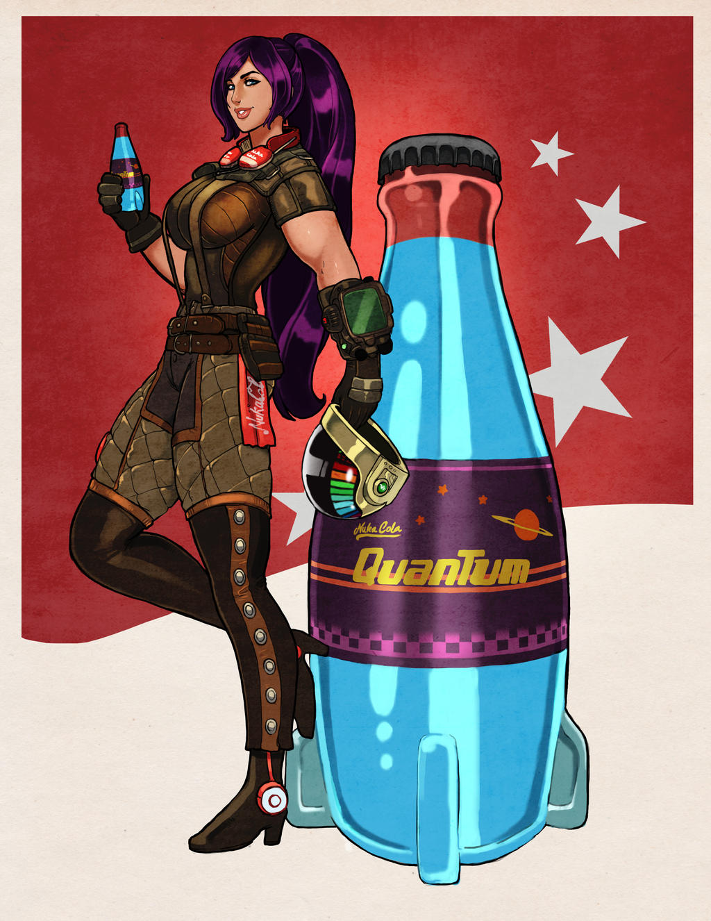 Nuka Girl By Reinbachlite On Deviantart
