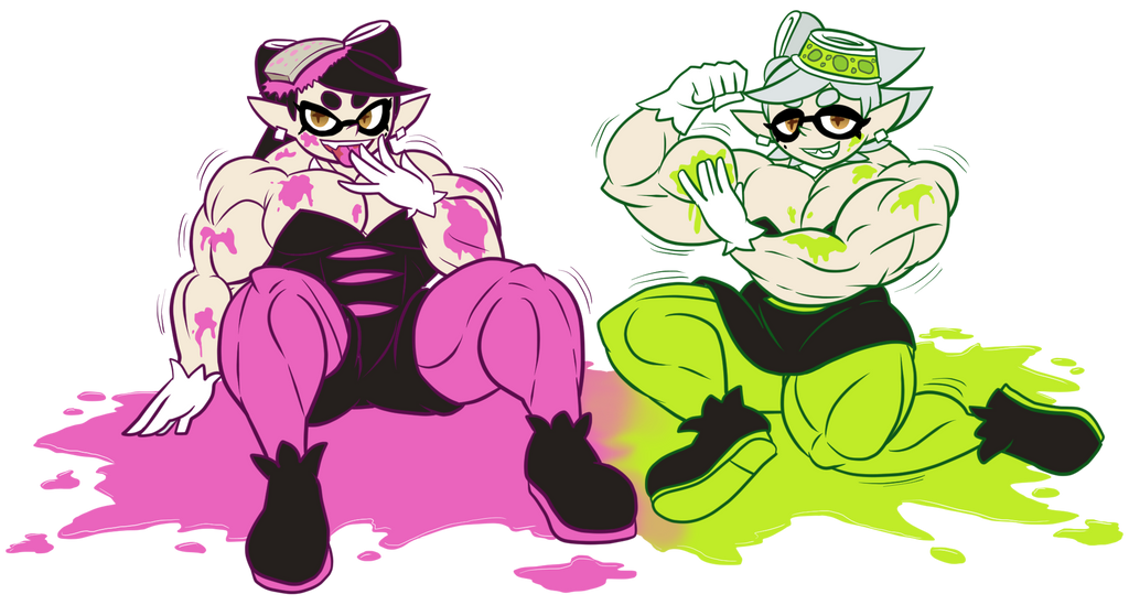 Stained Squid Sisters By Depraveddefense On Deviantart