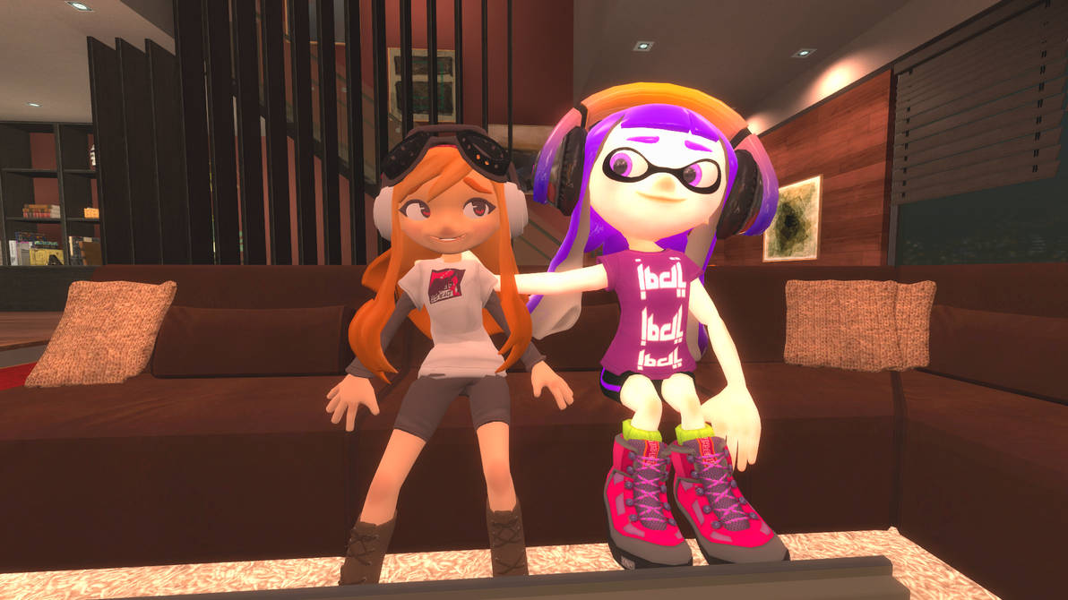 Inkling Kayle confronting Human Meggy by 0640carlos on DeviantArt Inkling Kayle confronting Human Meggy by 0640carlos on DeviantArt
