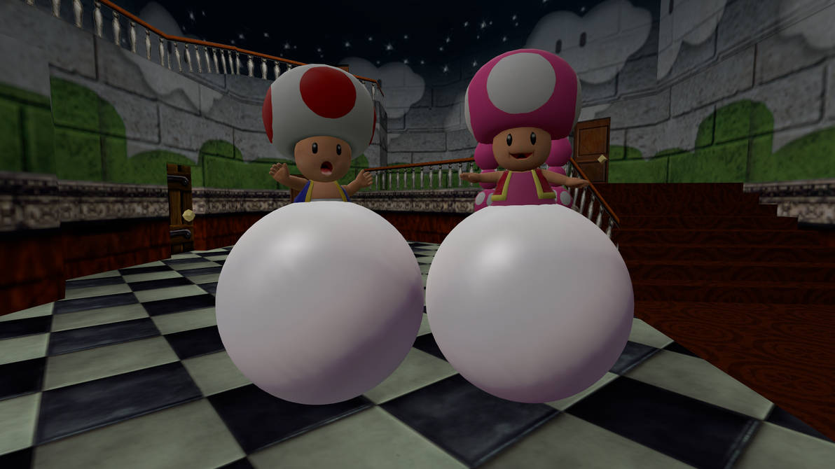 Toad And Toadettes Inflated Pants By 0640carlos On Deviantart