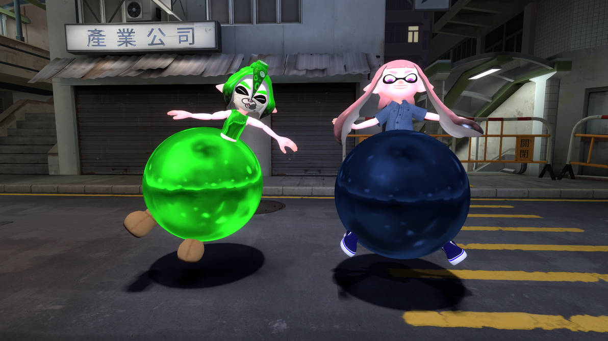 Carlos And Compac Bouncing On Inflated Bouncypants By 0640carlos On