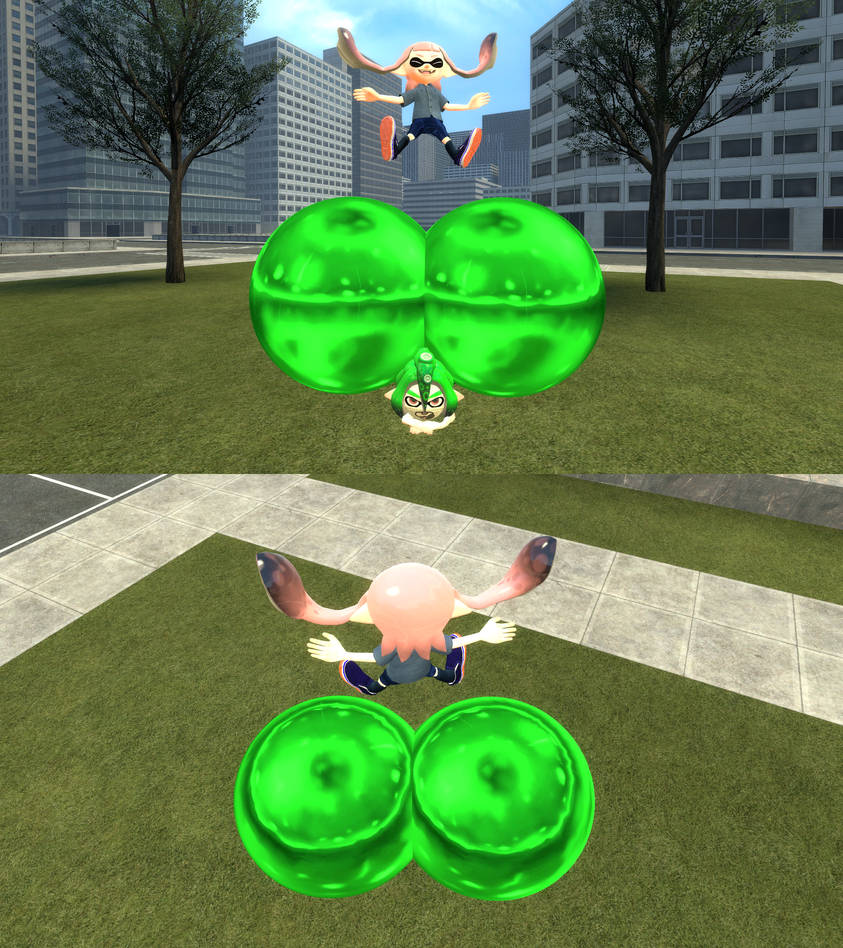 Compac Bouncing On Carlos Butt Trampoline By 0640carlos On Deviantart
