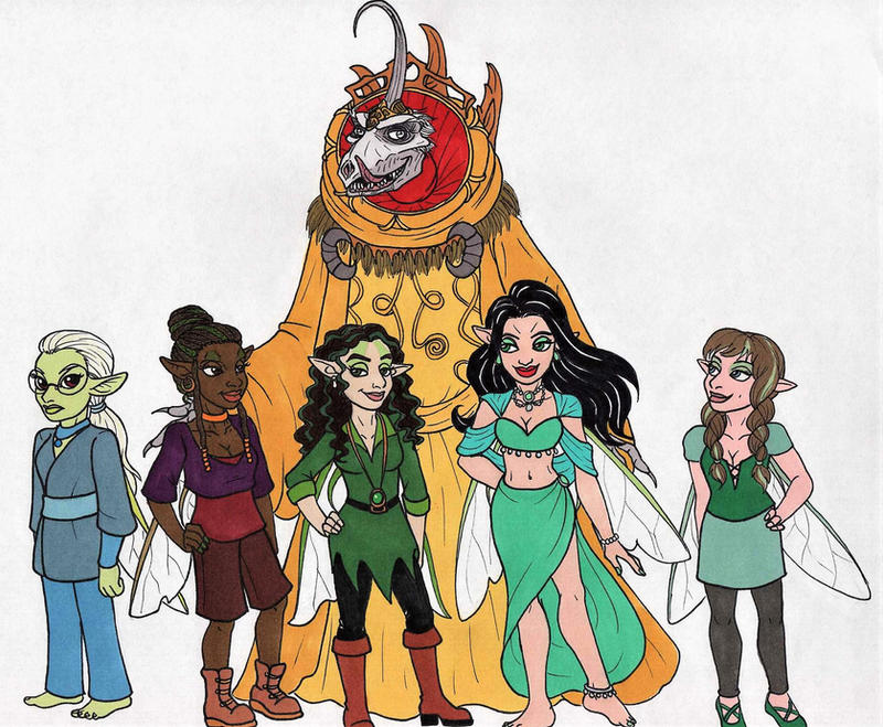 The Ritual Master And His Harem By 13foxywolf666 On Deviantart