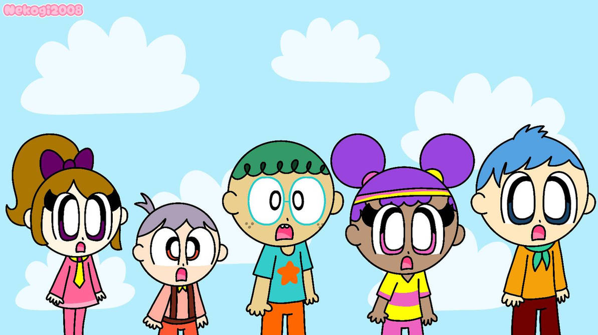 Hey Duggee Squirrels In Shocked Redraw Gijinka By