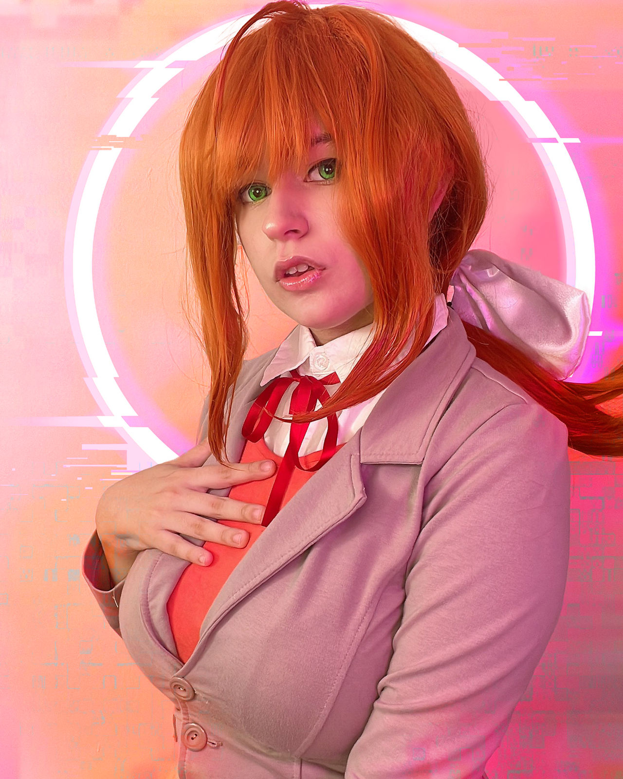 Monika Doki Doki Literature Club Cosplay By Sugarynd On Deviantart