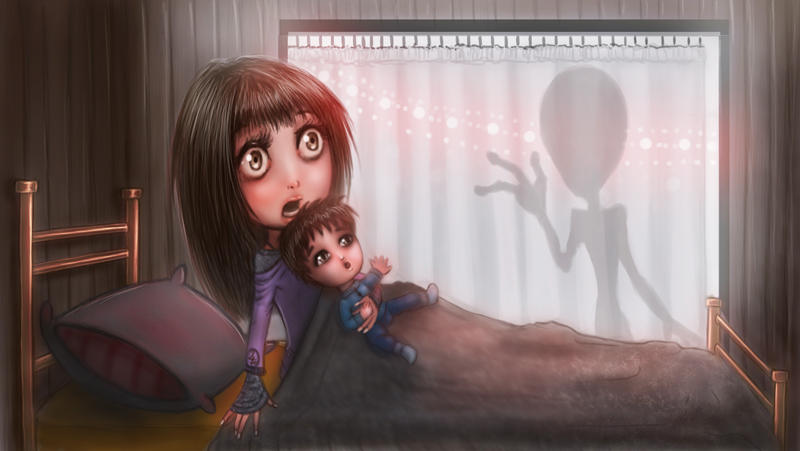 Alien Abduction Part 1 By Emanuellakozas On Deviantart