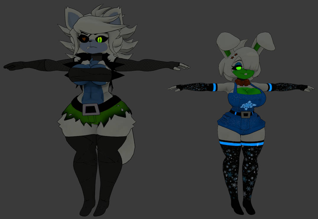 Cally3d Fnaf But Theyre Texture Updates By Vrchat Babzilla On Deviantart