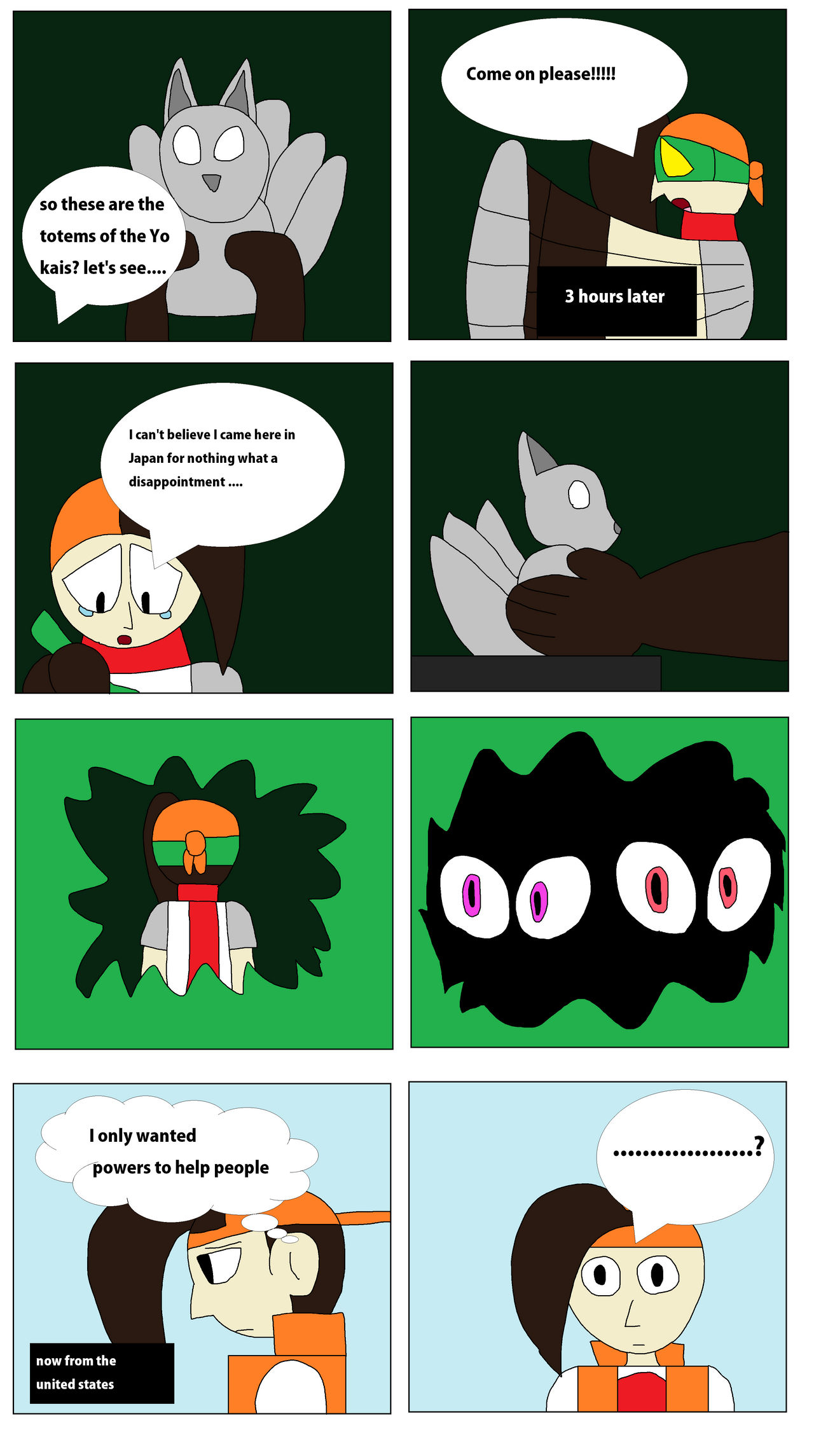 The Yo Kais Comic Pg 2 By Demonfunarel123 On Deviantart