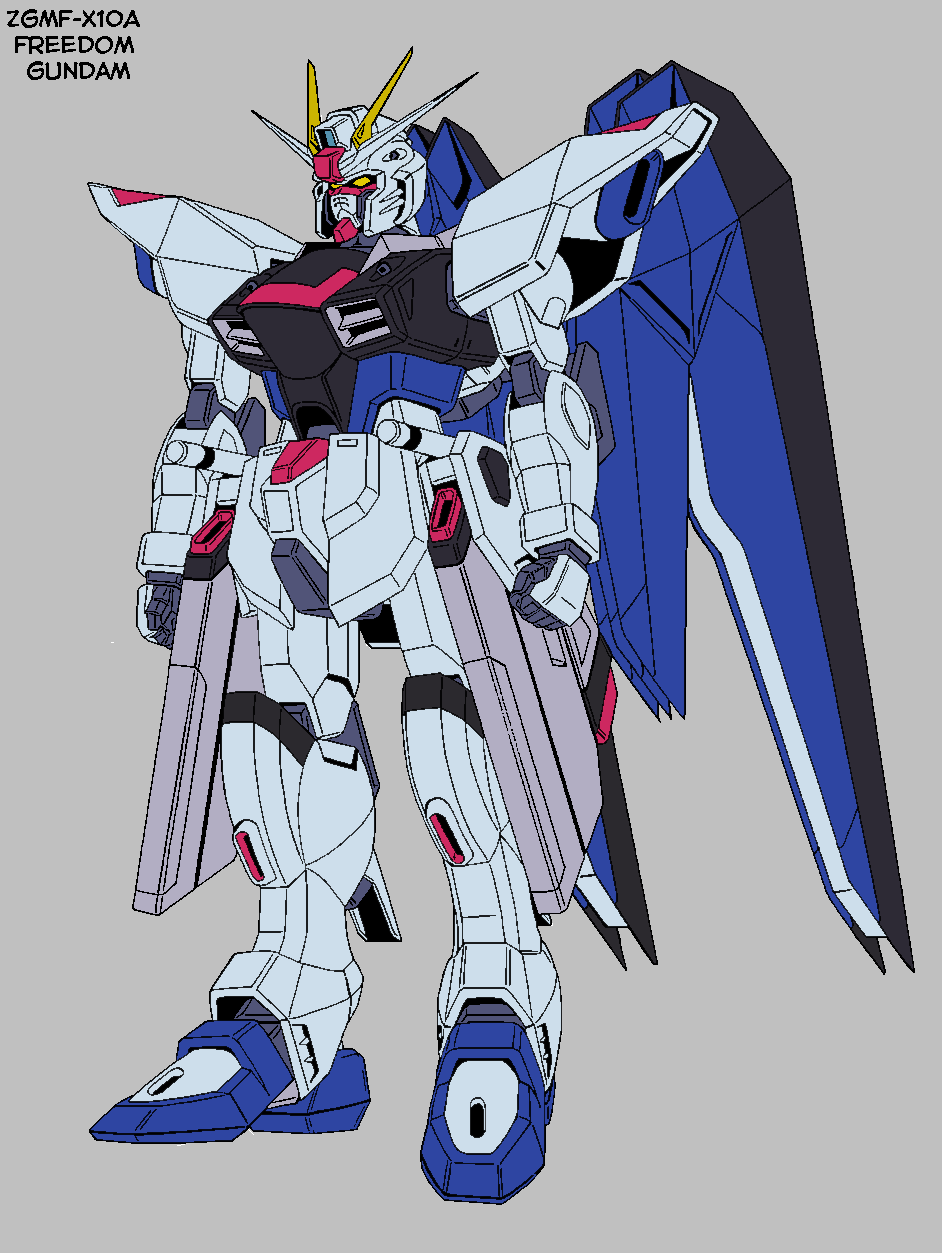 ZGMF-X10A Freedom Gundam by Dairugger on DeviantArt ZGMF-X10A Freedom Gundam by Dairugger on DeviantArt