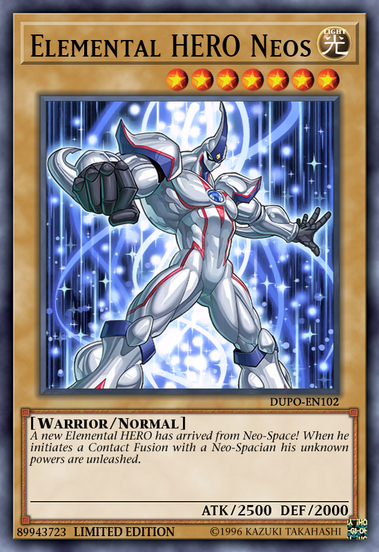 Elemental Hero Neos By Masaki2709 On Deviantart