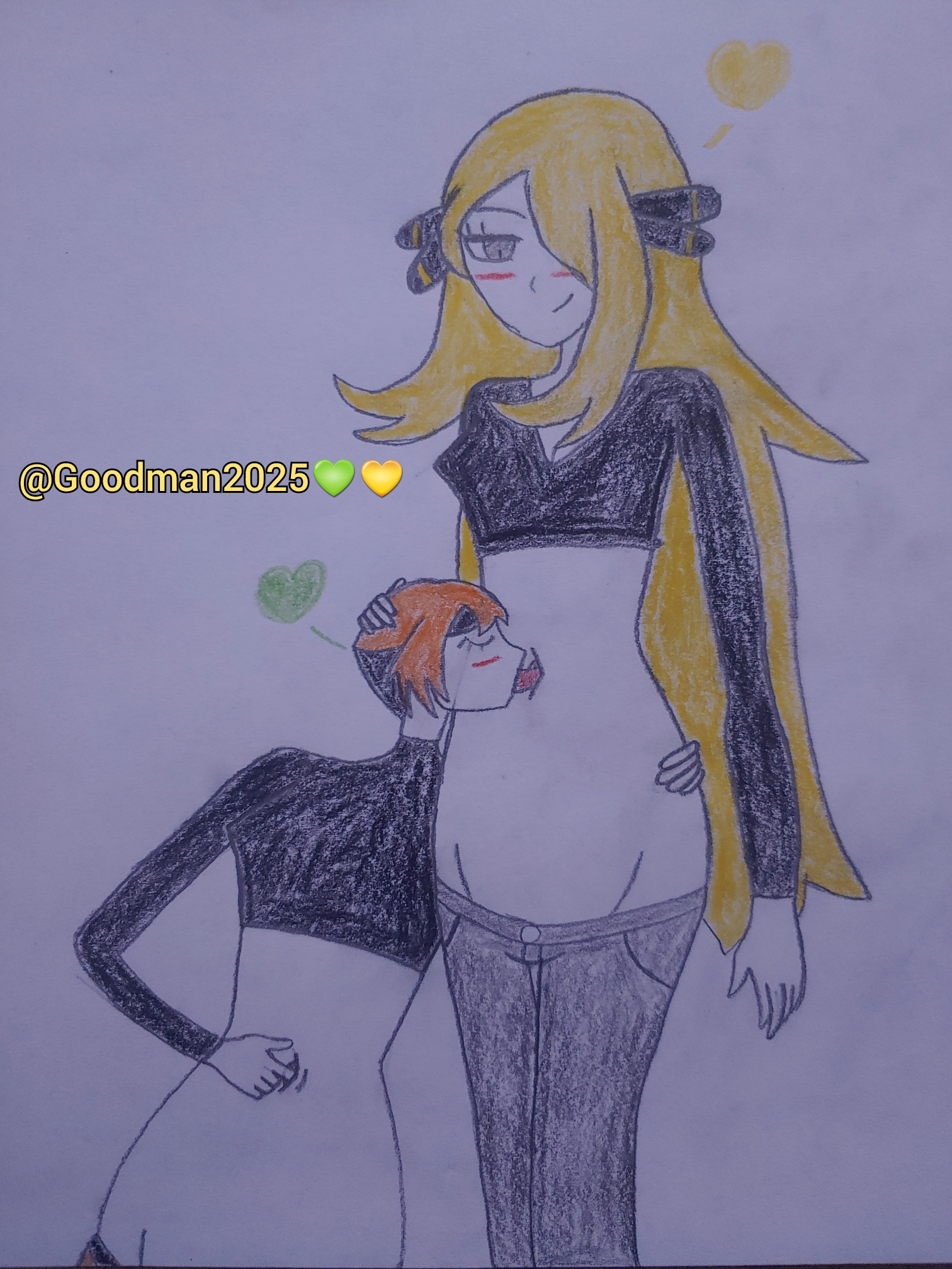 Gardenia And Cynthias Belly Button Pleasure By Goodman2025 On Deviantart