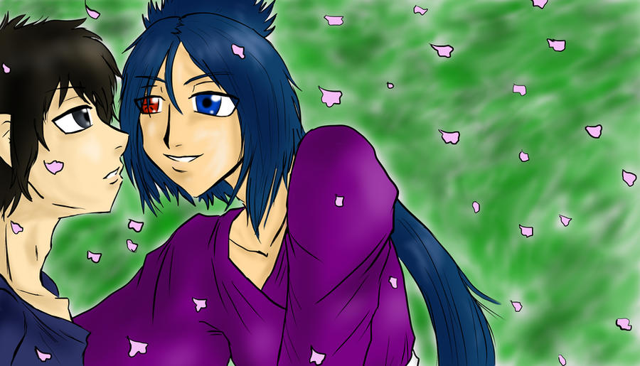 Under Sakura Tree By Blairfujin On Deviantart