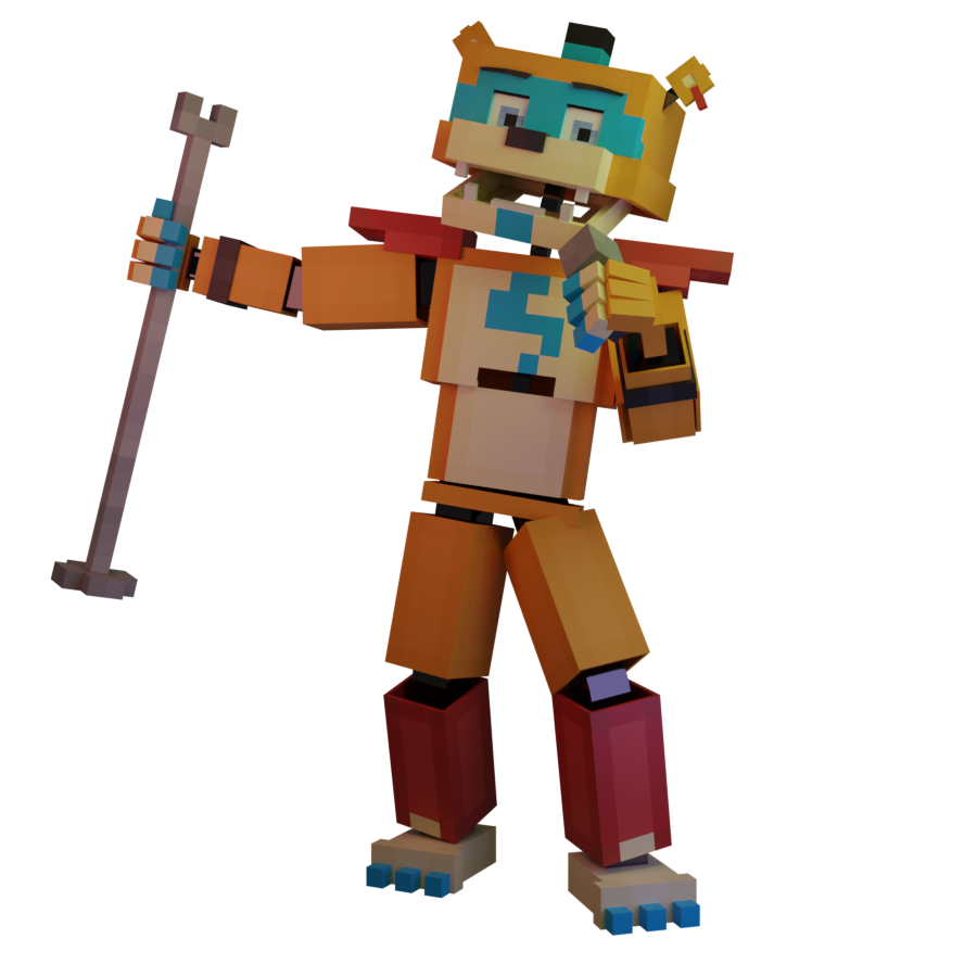 Minecraft Glamrock Freddy By Mallowbrain13 On Deviantart