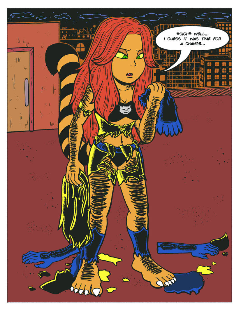 Greer Nelson Transforms Into Tigra 6 By Mintymousy By Psicovicital On Deviantart