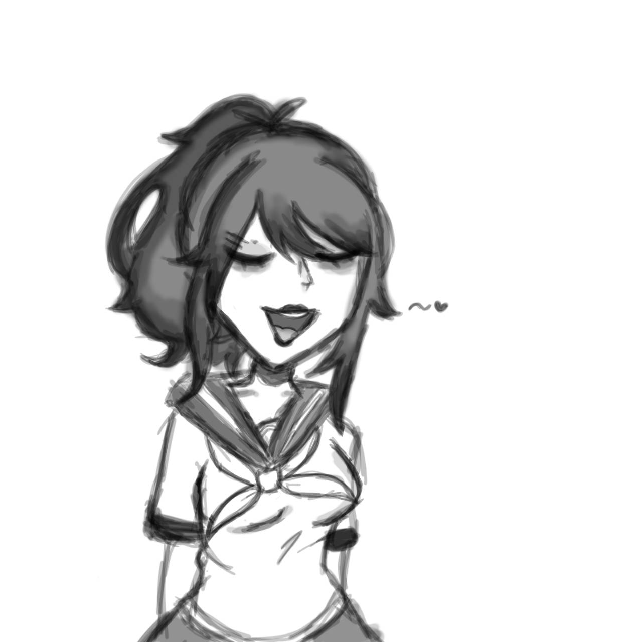Ayano Aishi Fanart By Arstymonika445 On Deviantart