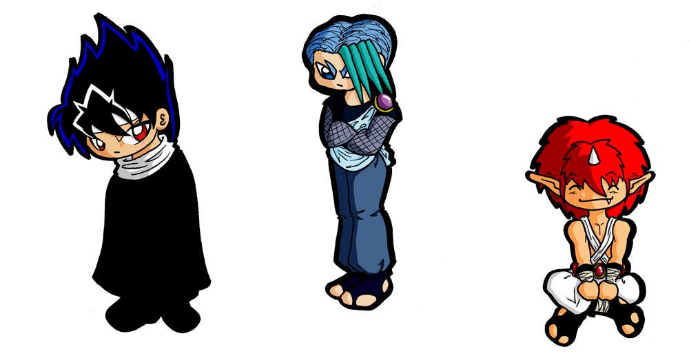 YYH Chibis by SailorAnime on DeviantArt